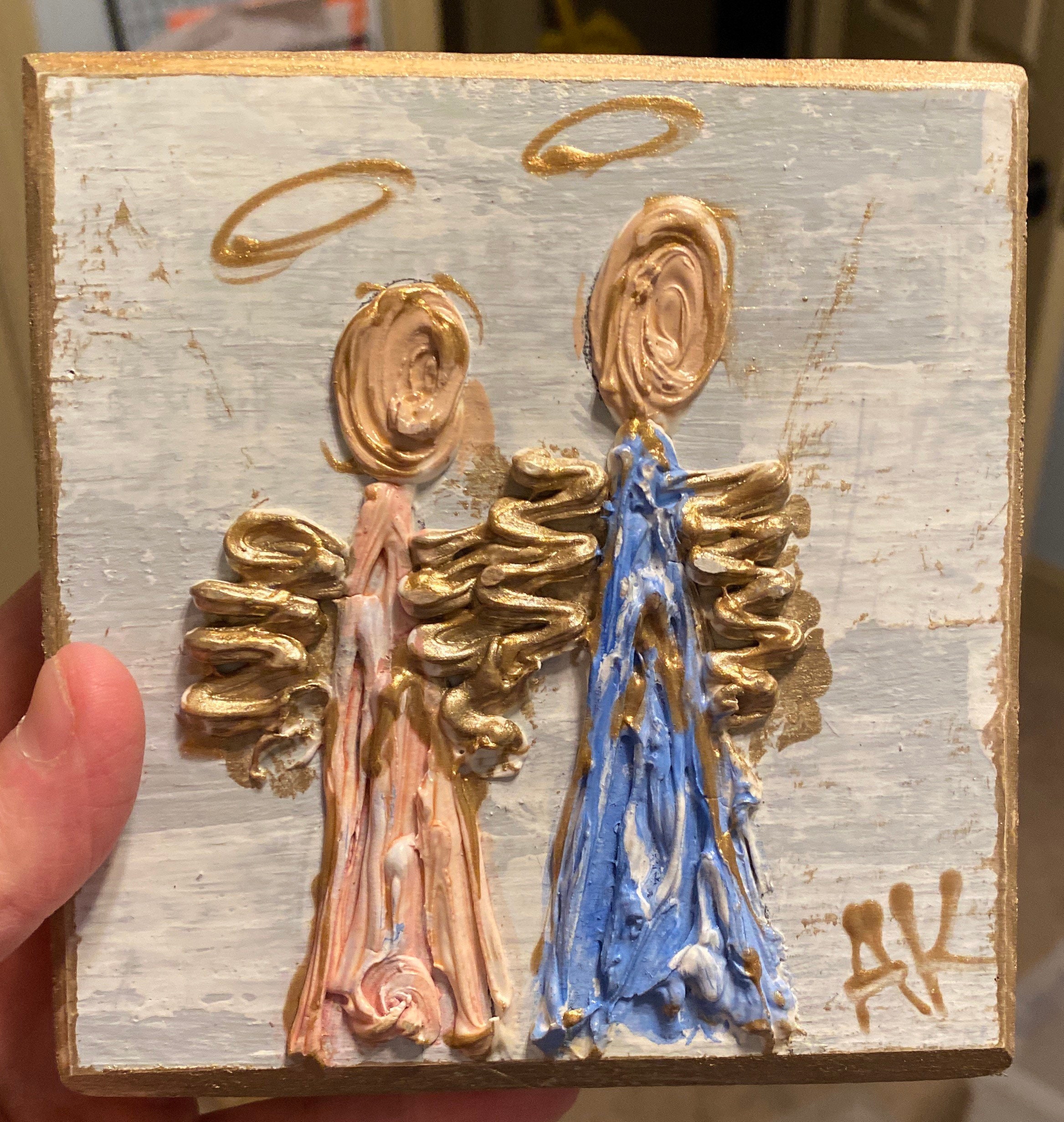 Handpainted Angels - Etsy