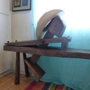 Shave Horse/spoon Mule Woodworking Bench Plans - Etsy Canada