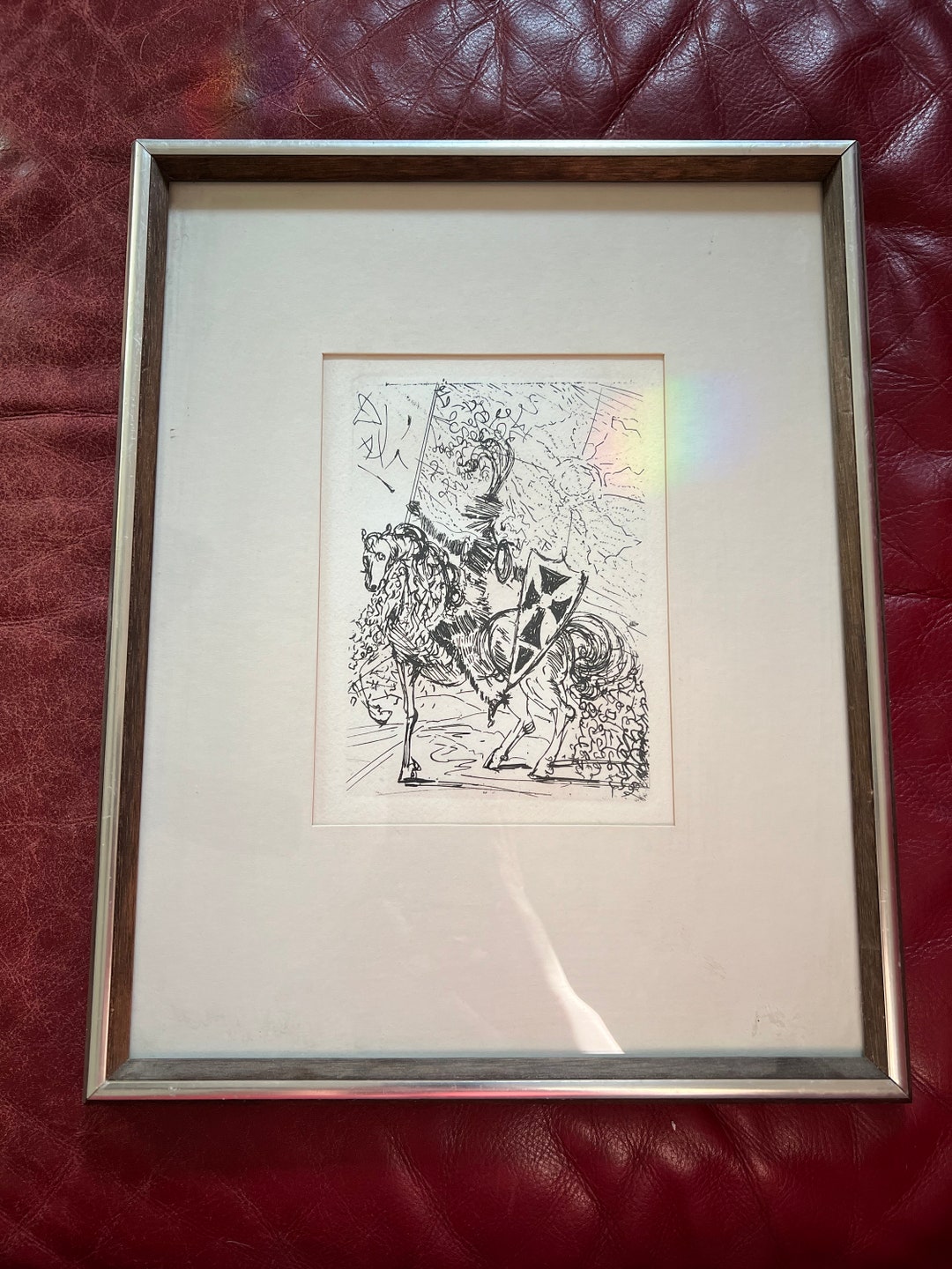 EL CID by Salvador Dali Beautiful Etching in Great Condition - Etsy