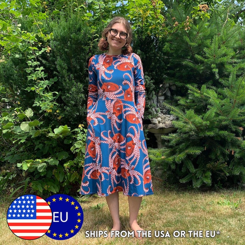 Ocean Dress - Etsy UK