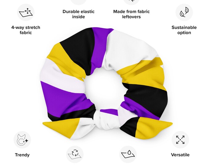 Nonbinary Pride Bow - Etsy