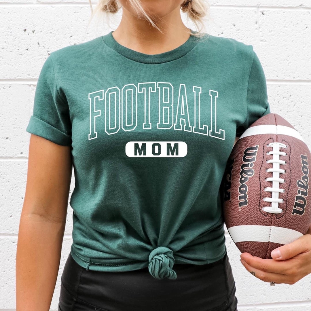 Football Mom Tee: School Spirit Game Day Shirt - Etsy