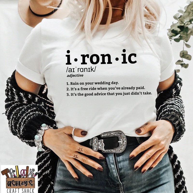 Isnt That Ironic - Etsy