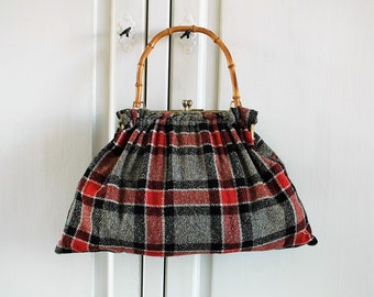 Plaid handbags | Etsy