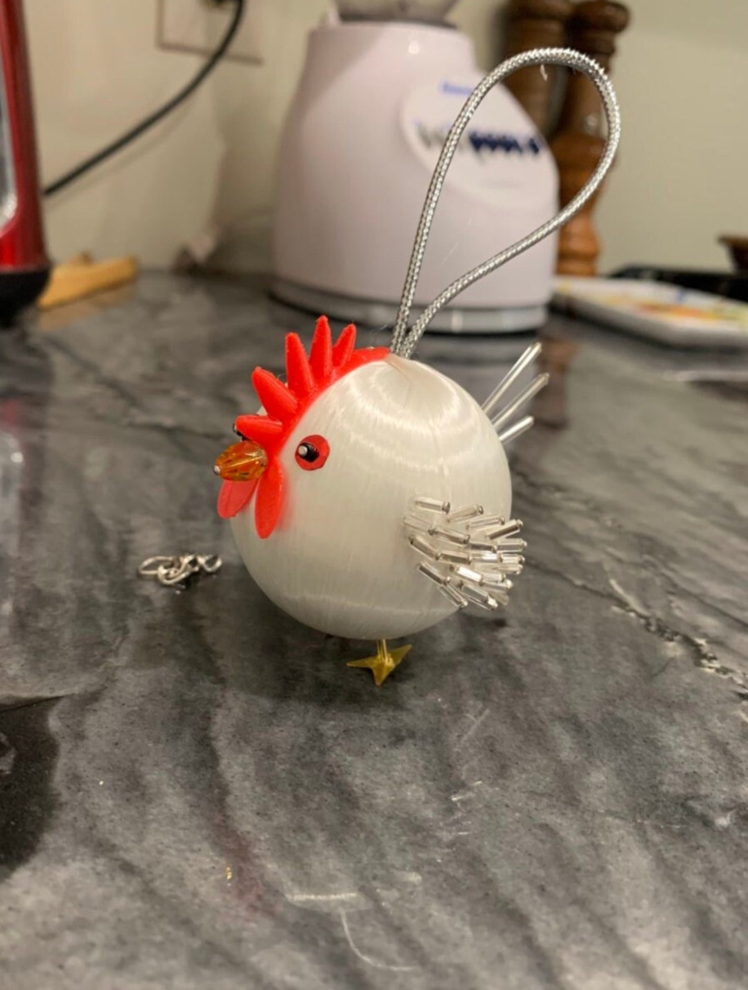 DIY Chicken Kit Makes 1 Ornament on 2" Satin Ball. - Etsy