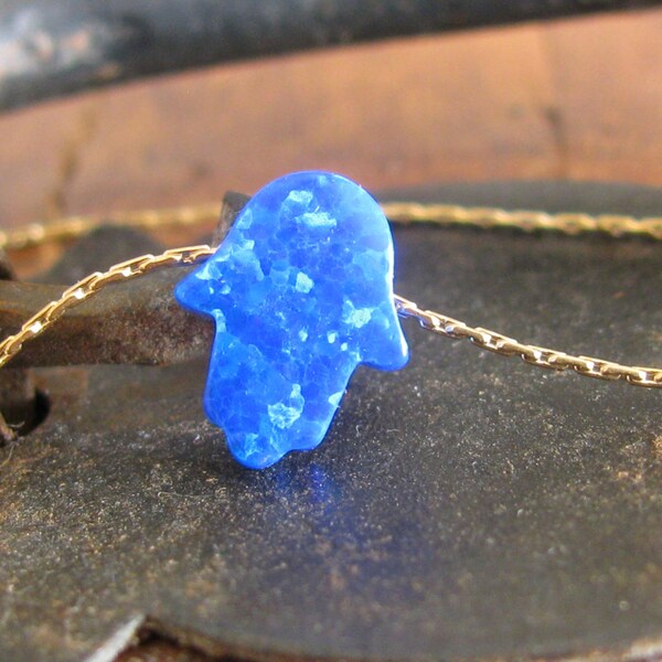 Blue Hamsa - Etsy