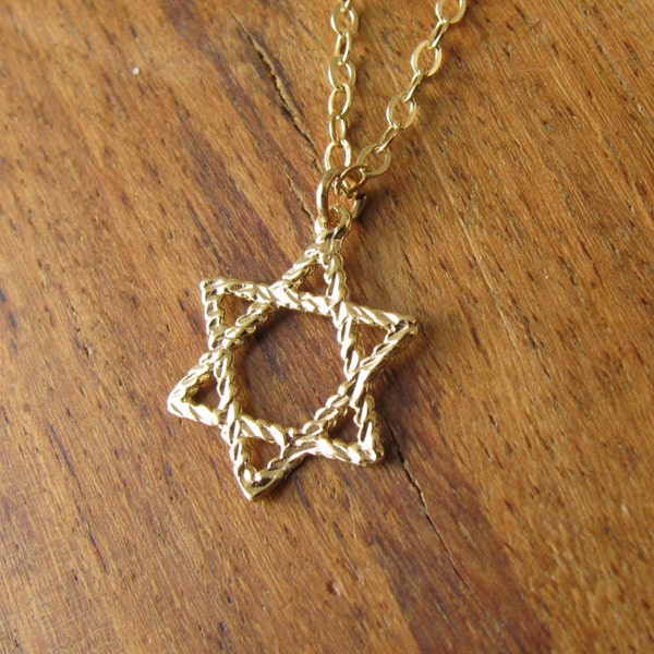 Jewish Star Necklace - Etsy