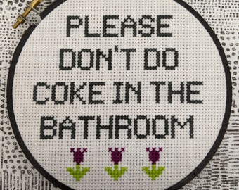 Coke in the Bathroom | Etsy