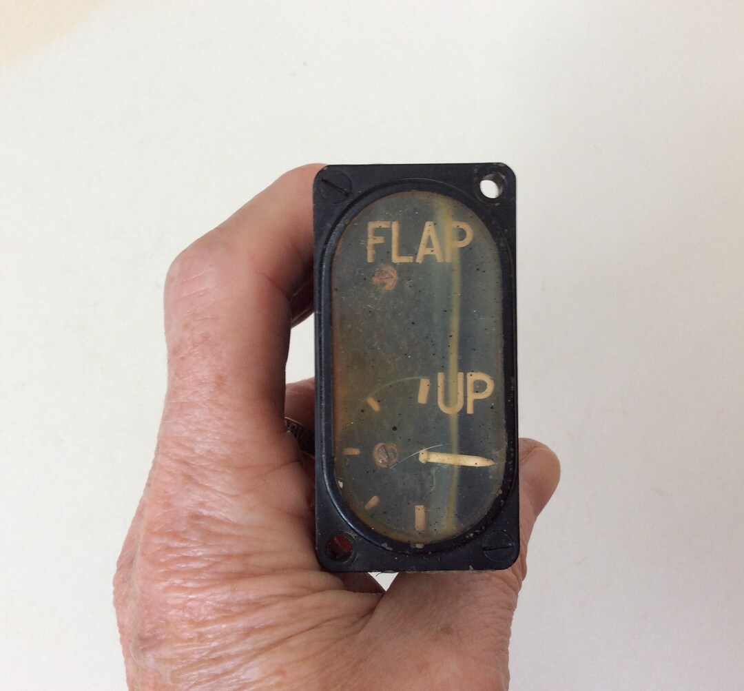 Vintage Flap up Aircraft Indicator by Desynn C1950 - Etsy