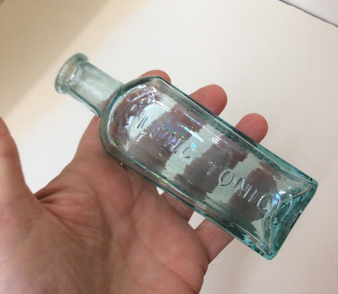 Antique Aqua Lung Tonic Chemist, Pharmacy Bottle C1900. Owbridge,s ...