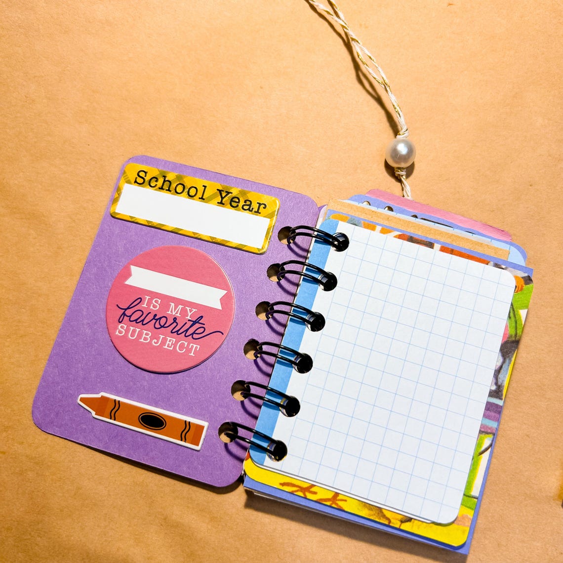 Crayon Box Journal | Teacher Gift | Back to School | Memory Keepsake ...
