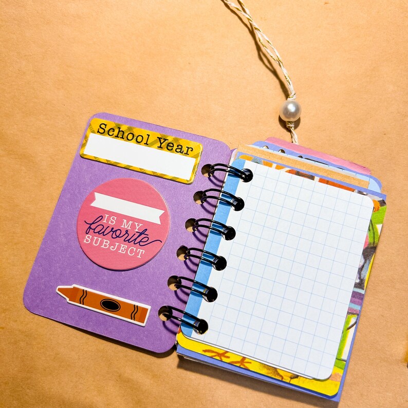 Crayon Box Journal | Teacher Gift | Back to School | Memory Keepsake ...