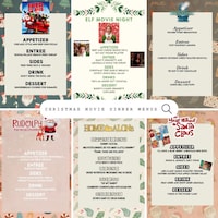 Polar Express, Christmas Dinner and a Movie Night Menu | Christmas ...