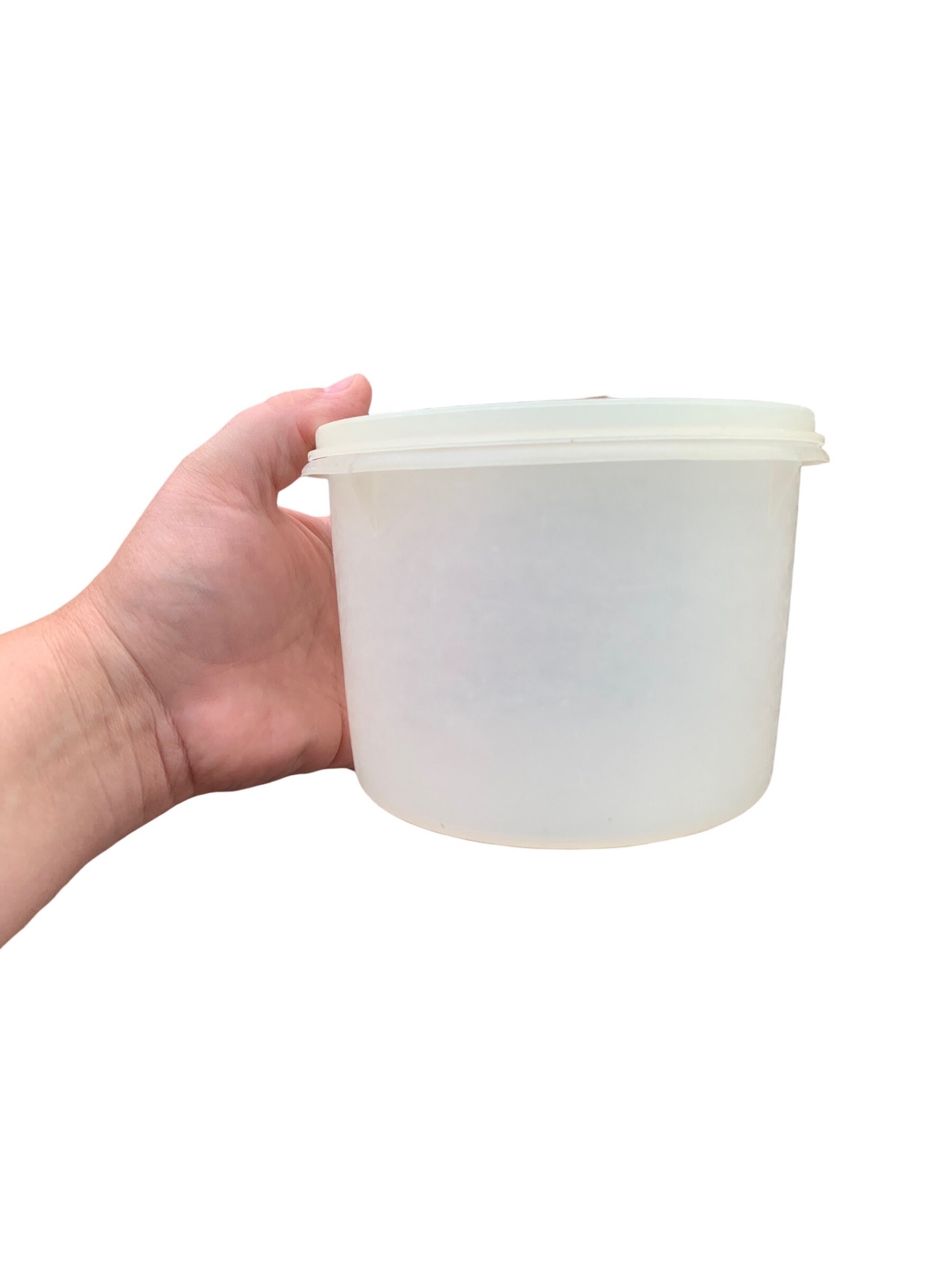 Vintage Tupperware Round 70s Tupperware With Lid 230-4 Leftovers ...