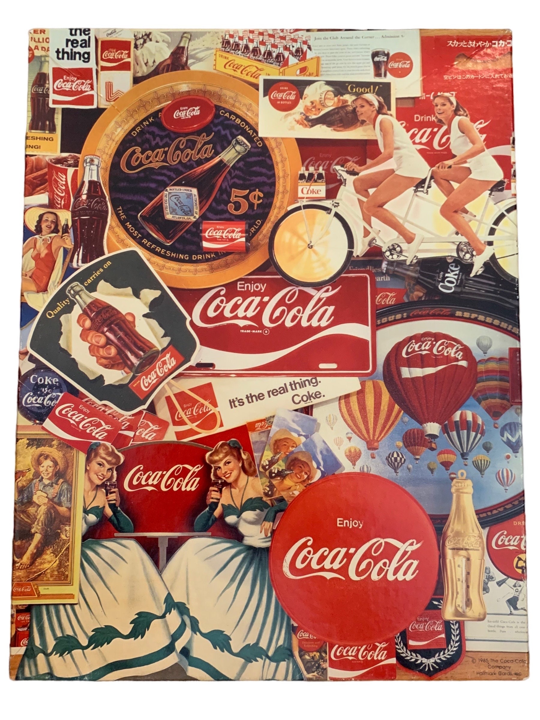 Vintage Coke Puzzle | 1985 Coca-cola Puzzle | Things Go Better With ...