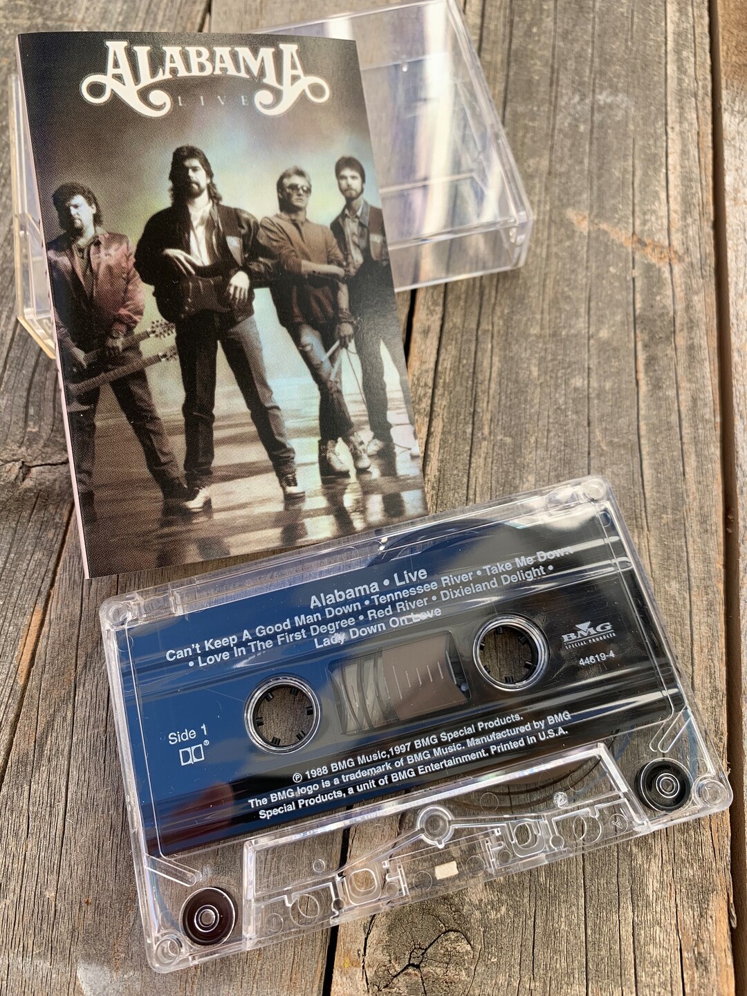 Alabama Cassette | 1999 Alabama Live Cassette Tape | 90s Country Music ...