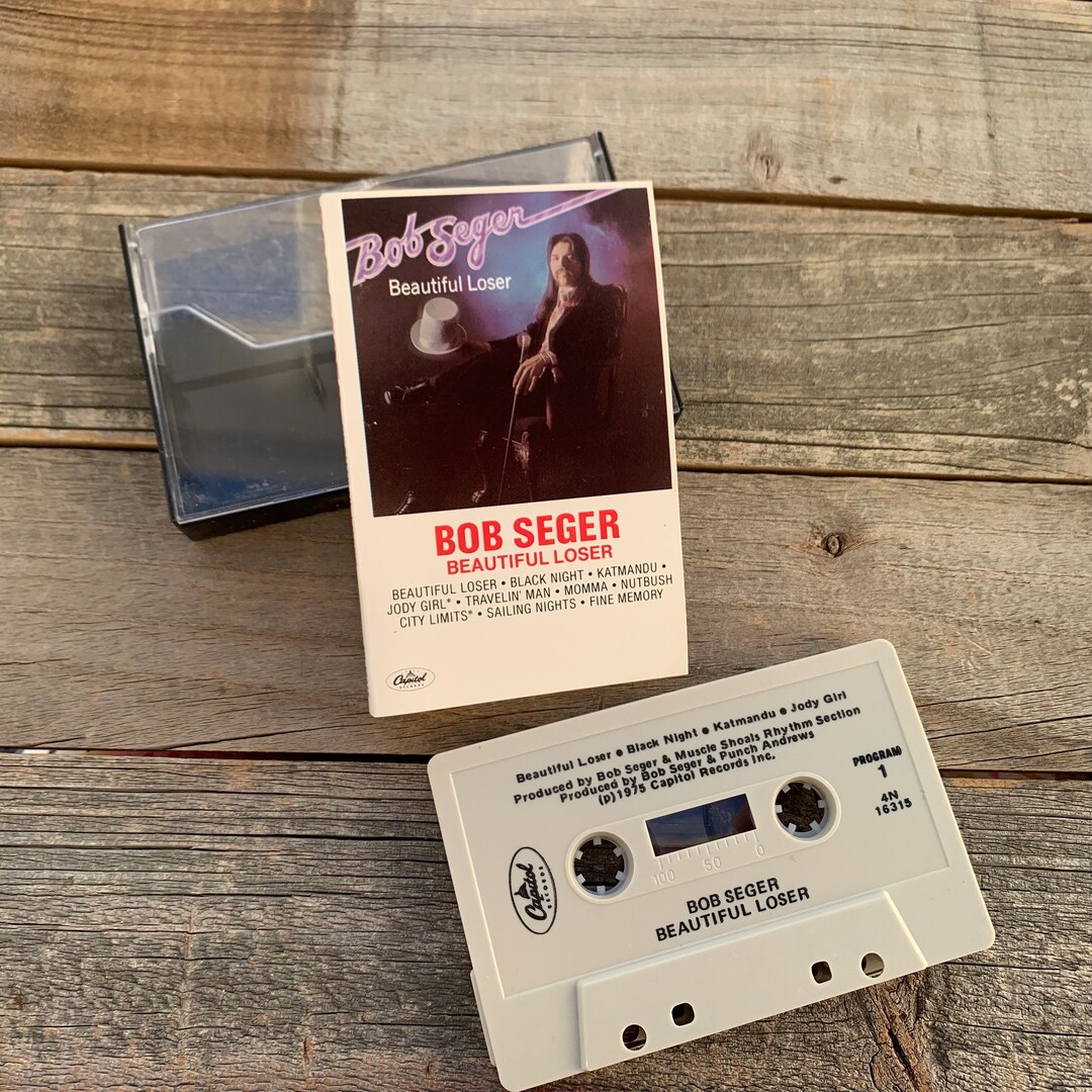 Vintage Bob Seger Cassette Tapes | 1975 Beautiful Loser Tape | Capitol ...