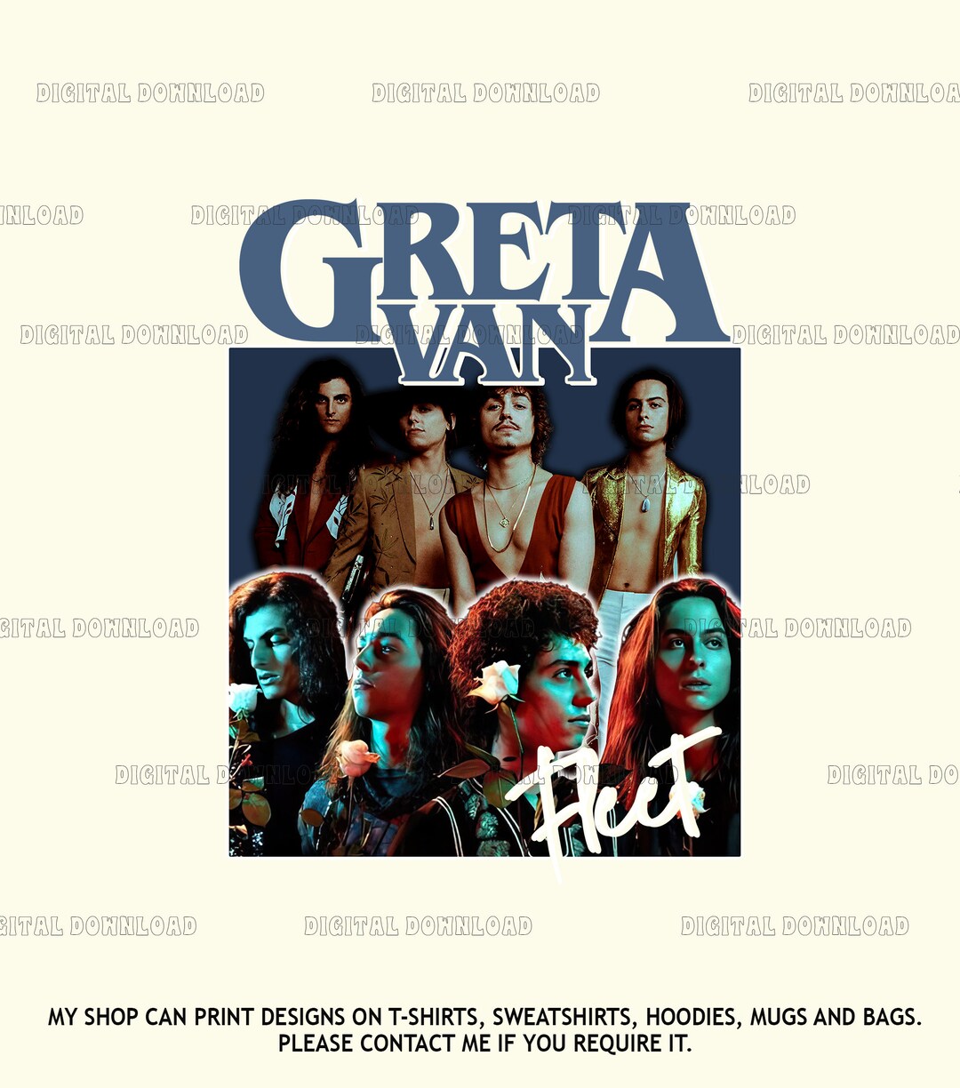 Greta Van Fleet Png, Greta Van Fleet Shirt Design, Greta Van Fleet Tour ...