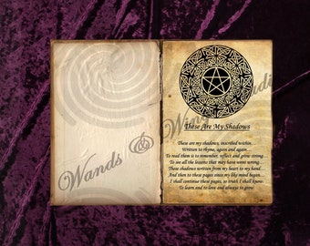 Book of Shadows Blessing - Etsy