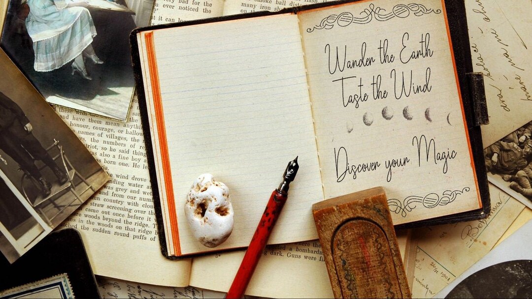 Printable Blessing Discover Paper for Book of Shadows BOS Journal Pages ...