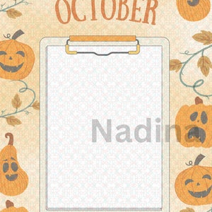 Bulletin Monthly Printables - Etsy