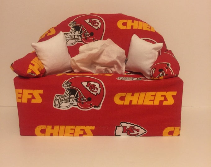 Sofa Tissue Box Cover Kansas City Chiefs - Etsy