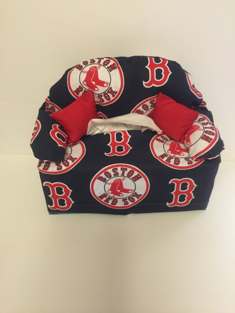 Sofa Tissue Box Cover-- Boston Red Sox - Etsy