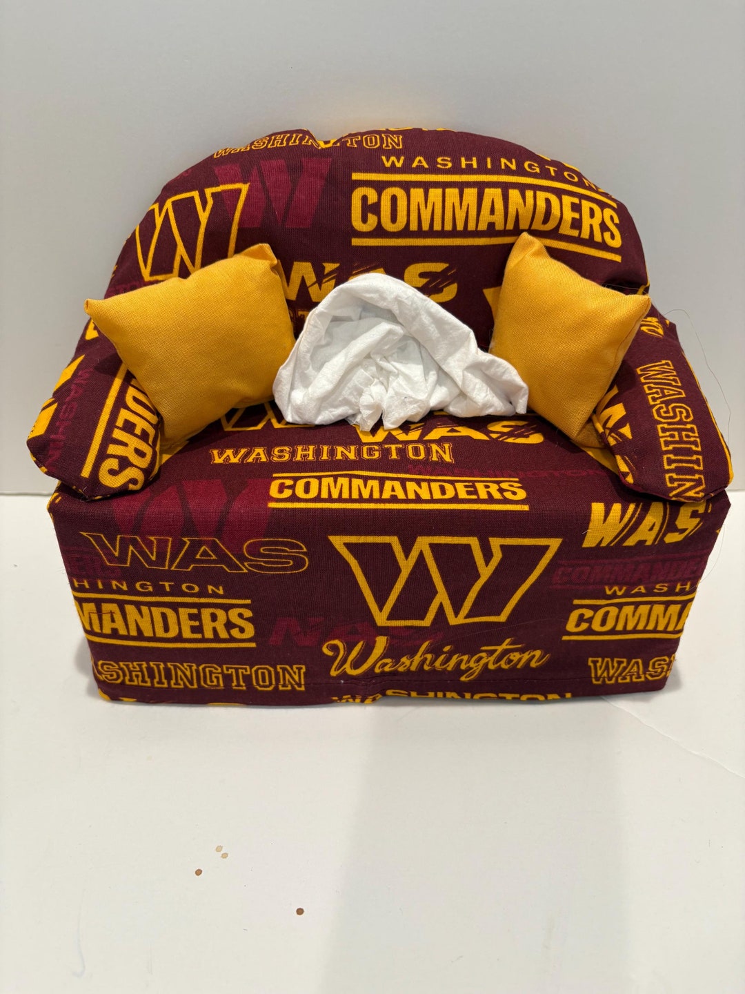 Sofa Tissue Box Cover-- Sports--football-- Washington Commanders - Etsy