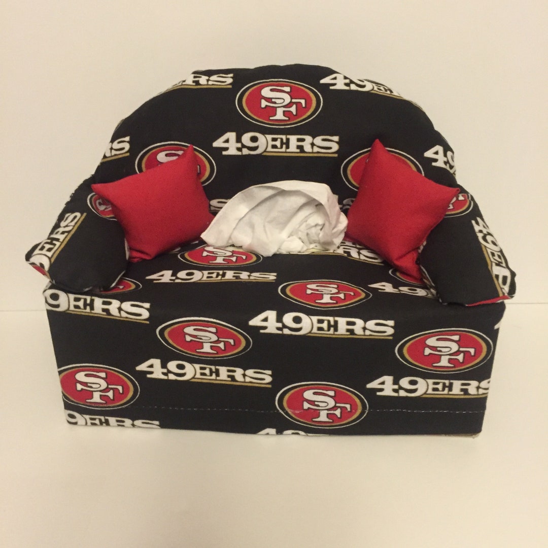 Tissue Box Cover San Francisco 49ers - Etsy