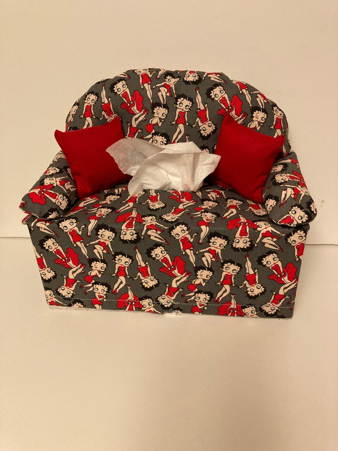 Sofa Tissue Box Cover Betty Boop - Etsy