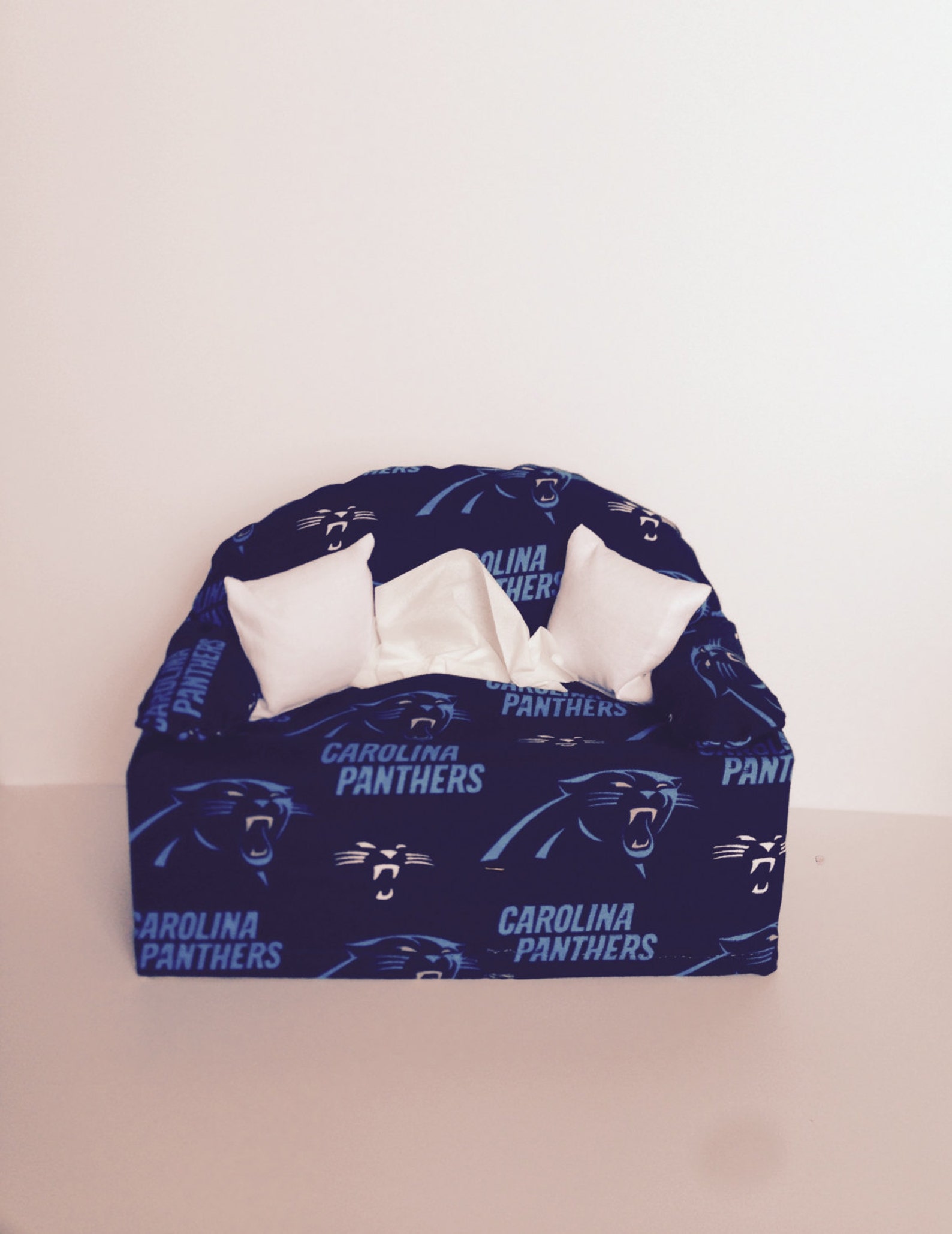 Tissue Box Cover-- Nfl Football-- Carolina Panthers - Etsy