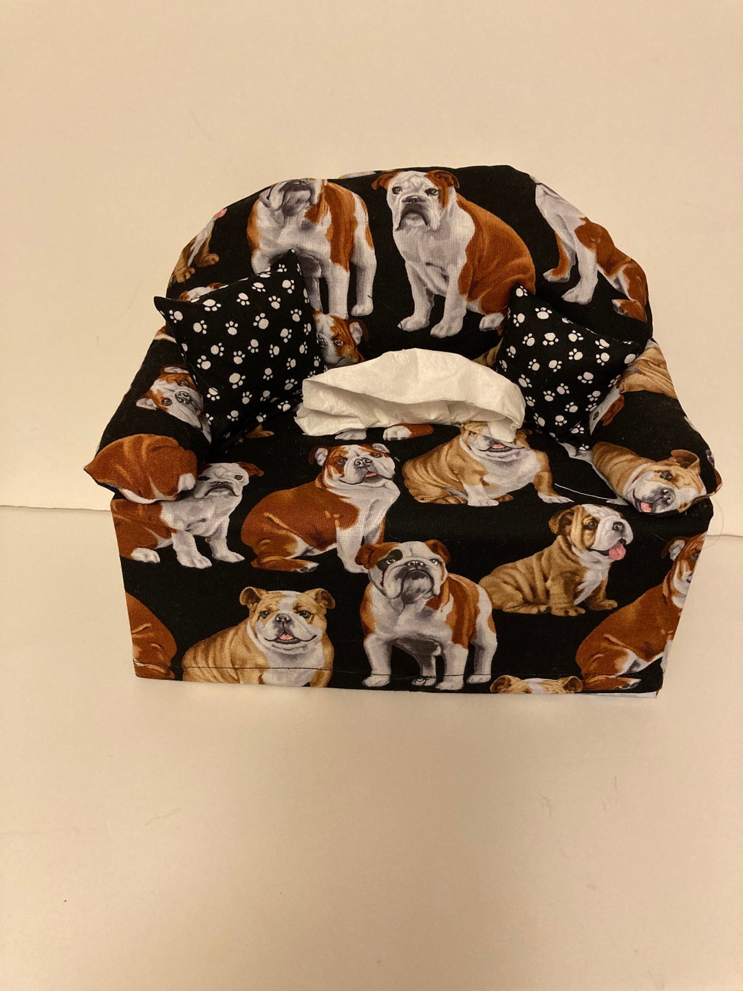 Sofa Tissue Box Cover--dogs, Boxers - Etsy