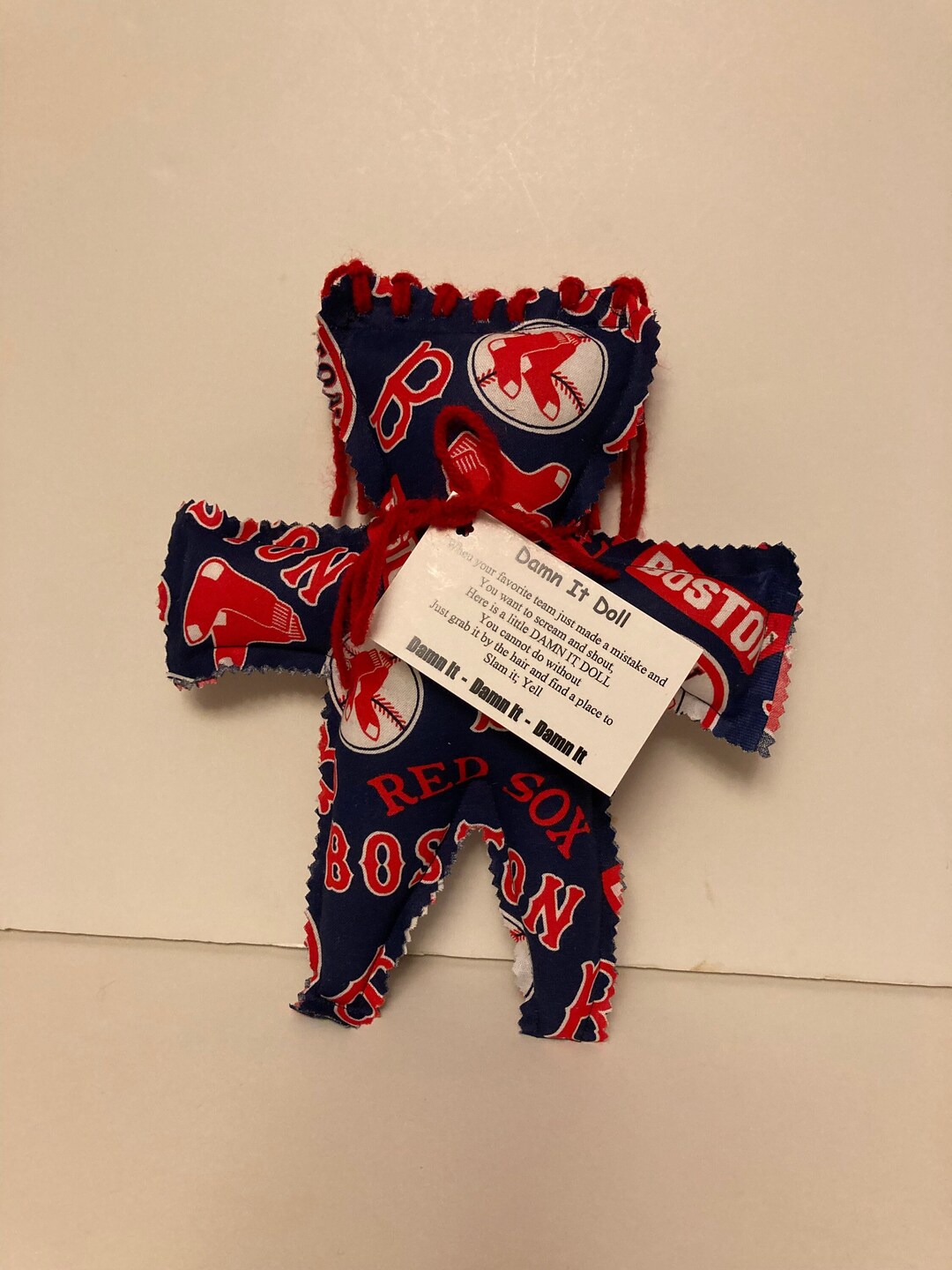 Sports Dammit Doll - Damnit Doll - Boston Red Sox - Etsy