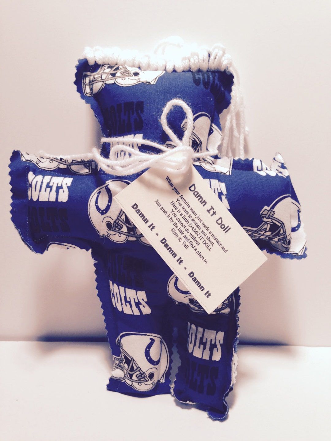 Sports Dammit Doll - Damnit Doll - Indianapolis Colts - Etsy