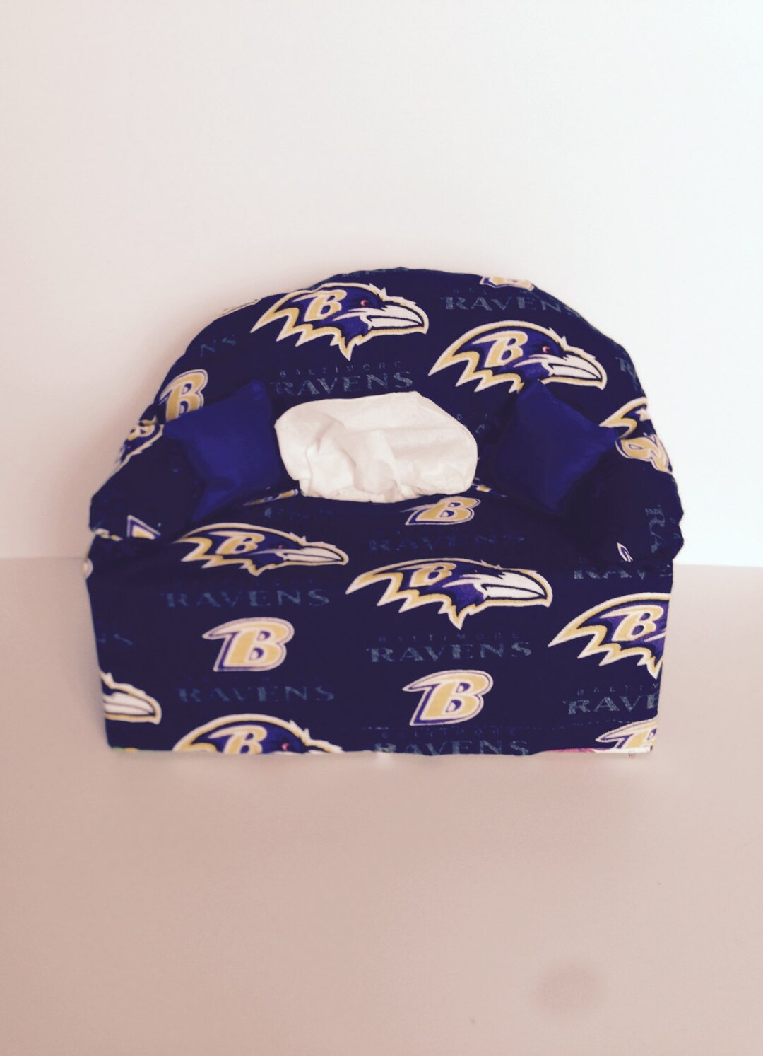 Sofa Tissue Box Cover-- Baltimore Ravens-- Sports - Etsy