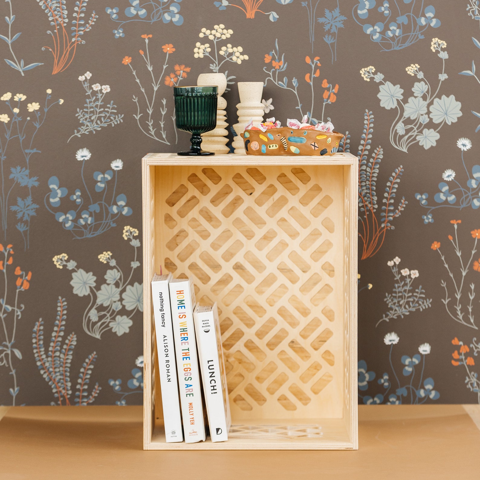 Record Storage // Wooden Milk Crate // Vintage Inspired Milk - Etsy