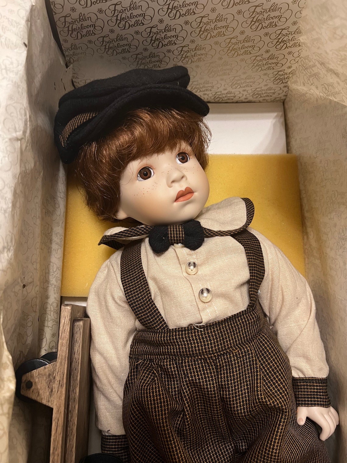 Franklin Mint Coca Cola Porcelain Doll: Danny & Scooter, 18" - Etsy