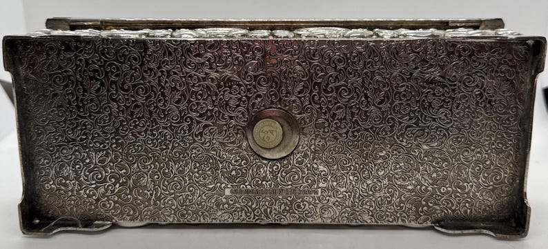 Vintage Godinger Silver Plate Music Box: Dr. Zhivago Trinket Jewelry ...