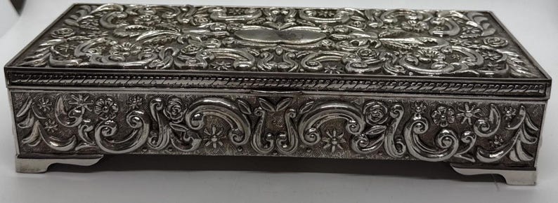 Vintage Godinger Silver Plate Music Box: Dr. Zhivago Trinket Jewelry ...