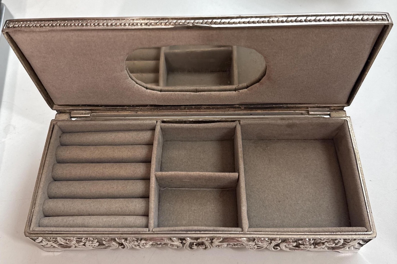 Vintage Godinger Silver Plate Music Box: Dr. Zhivago Trinket Jewelry ...