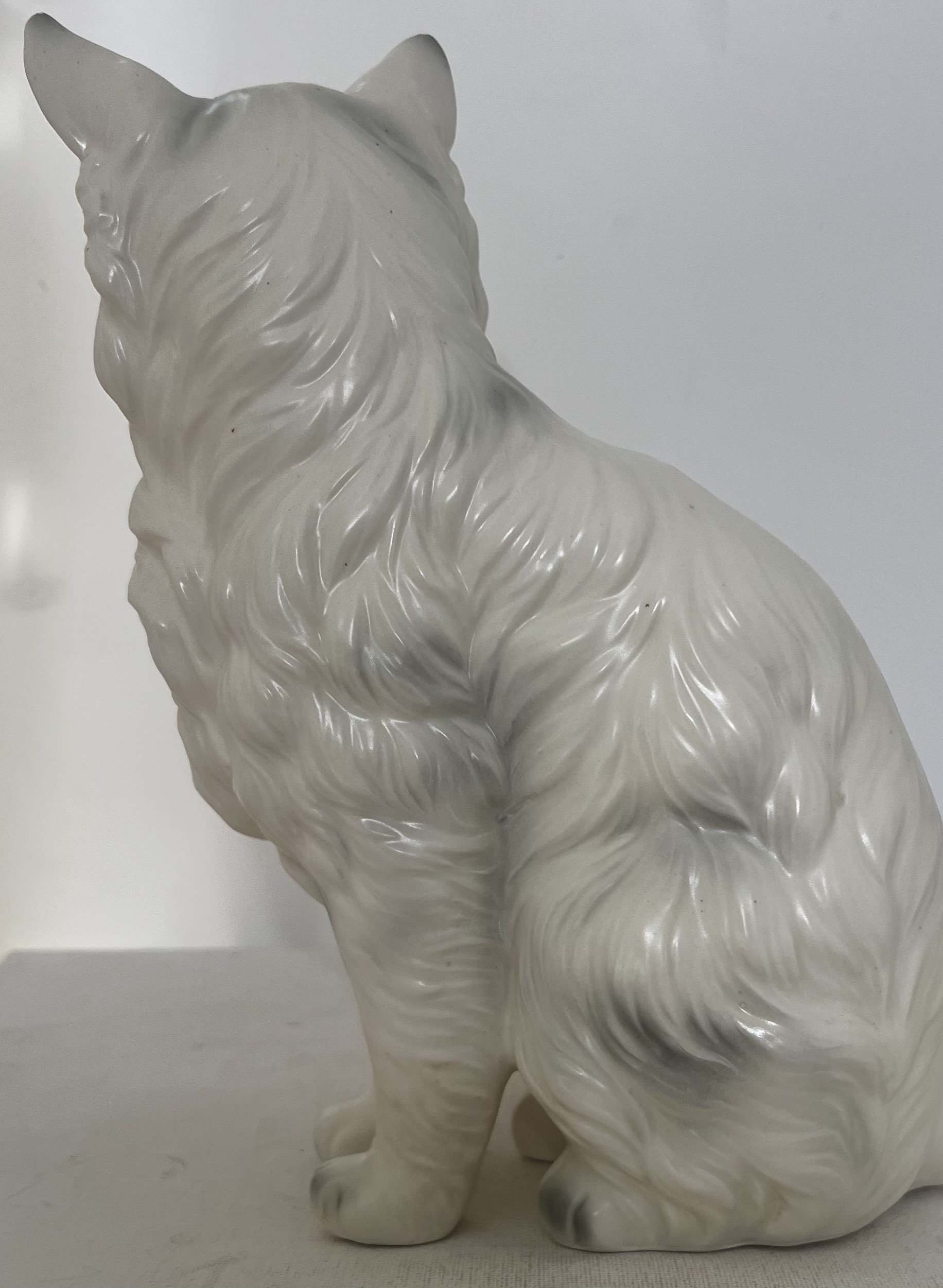 Vintage Lefton White Cat Figurine: Japan Porcelain, Blue Eyes - Etsy