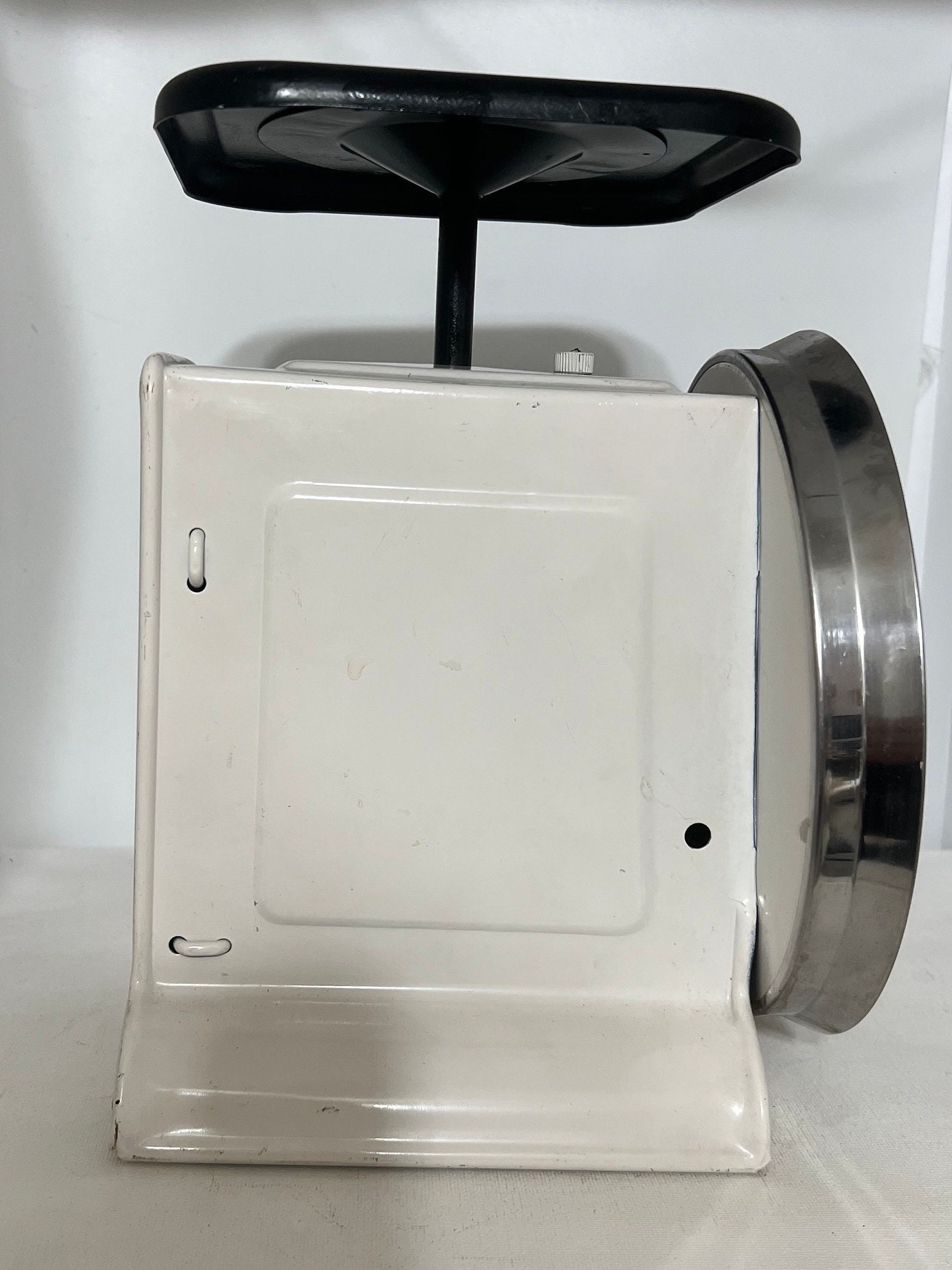 Vintage Kitchen Metal Scale, Hanson ,model 4000 Utility Scale, 25 Pound ...