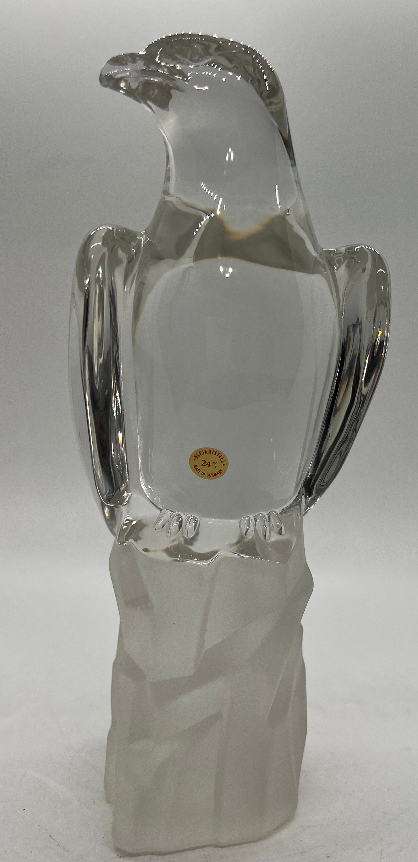 Vintage Eagle Statue Made by Bleikristall Germany - Etsy