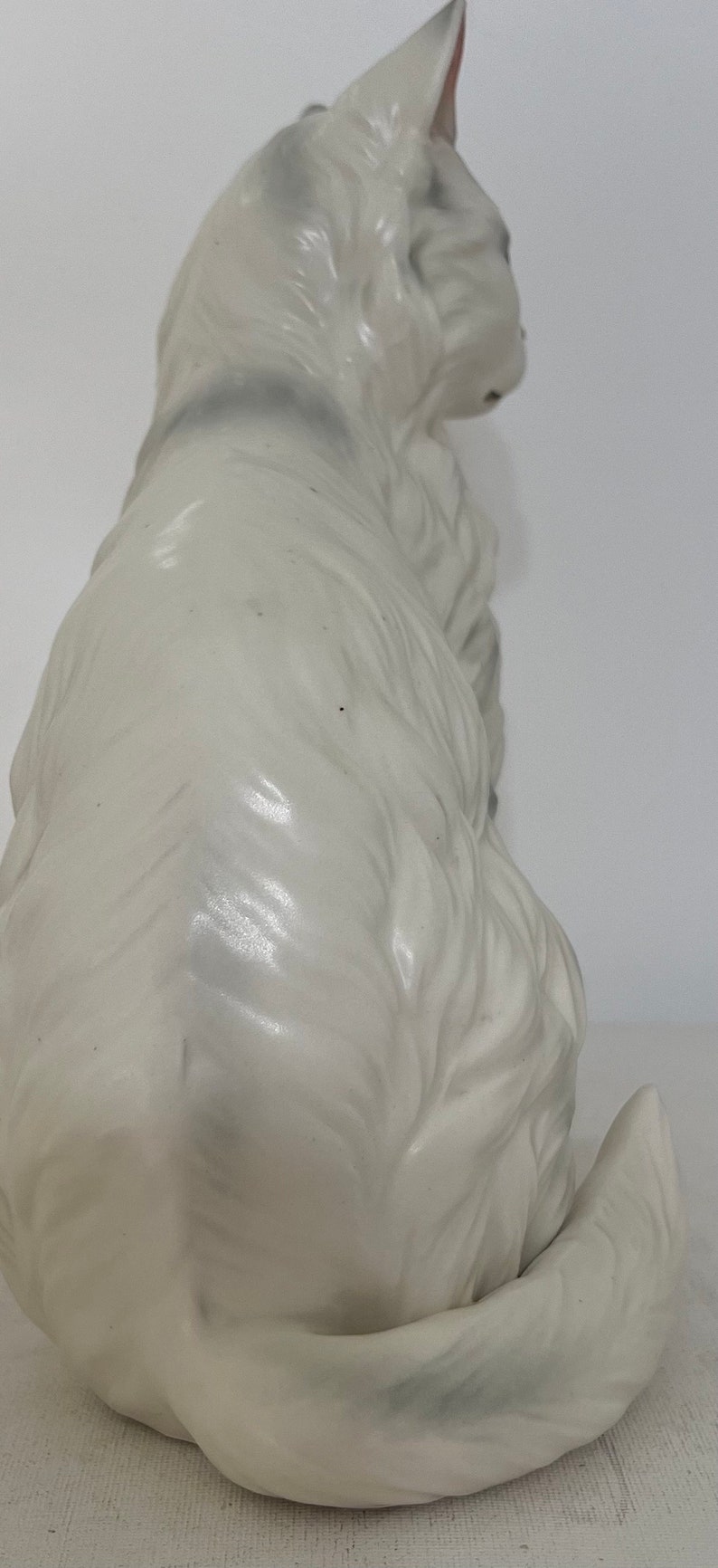 Vintage Lefton White Cat Figurine: Japan Porcelain, Blue Eyes - Etsy