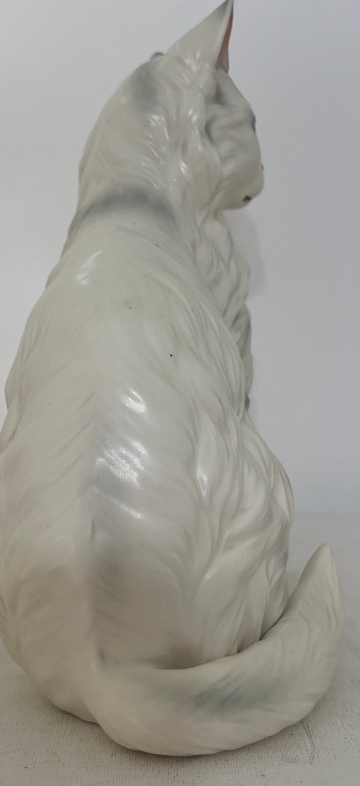 Vintage Lefton White Cat Figurine: Japan Porcelain, Blue Eyes - Etsy