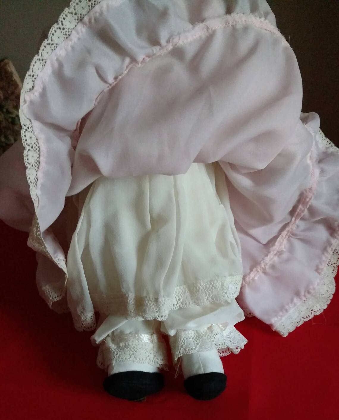 Two Vintage Cloth and Mask Face Dolls From Italy by Fiorenza - Etsy