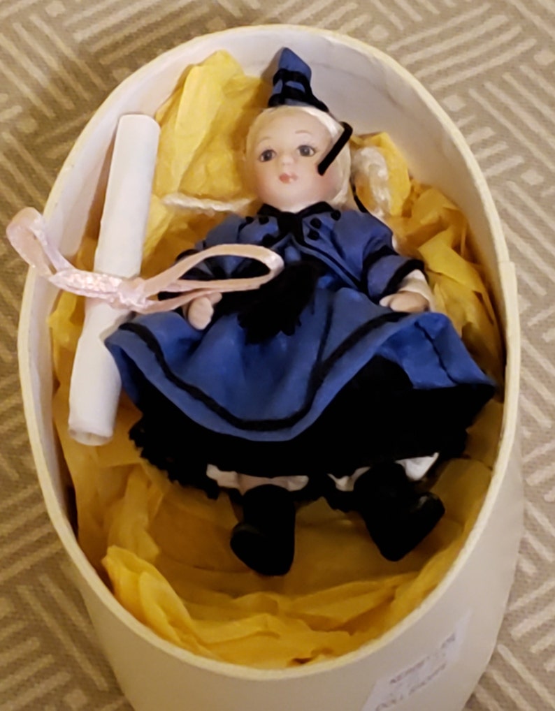 The Palmary Collection Three Heart Porcelain Miniature Doll - Etsy Hong ...