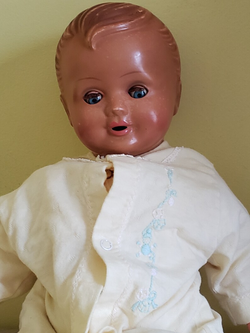 Vintage 19 Celluloid Baby Doll W/working Crier | Etsy