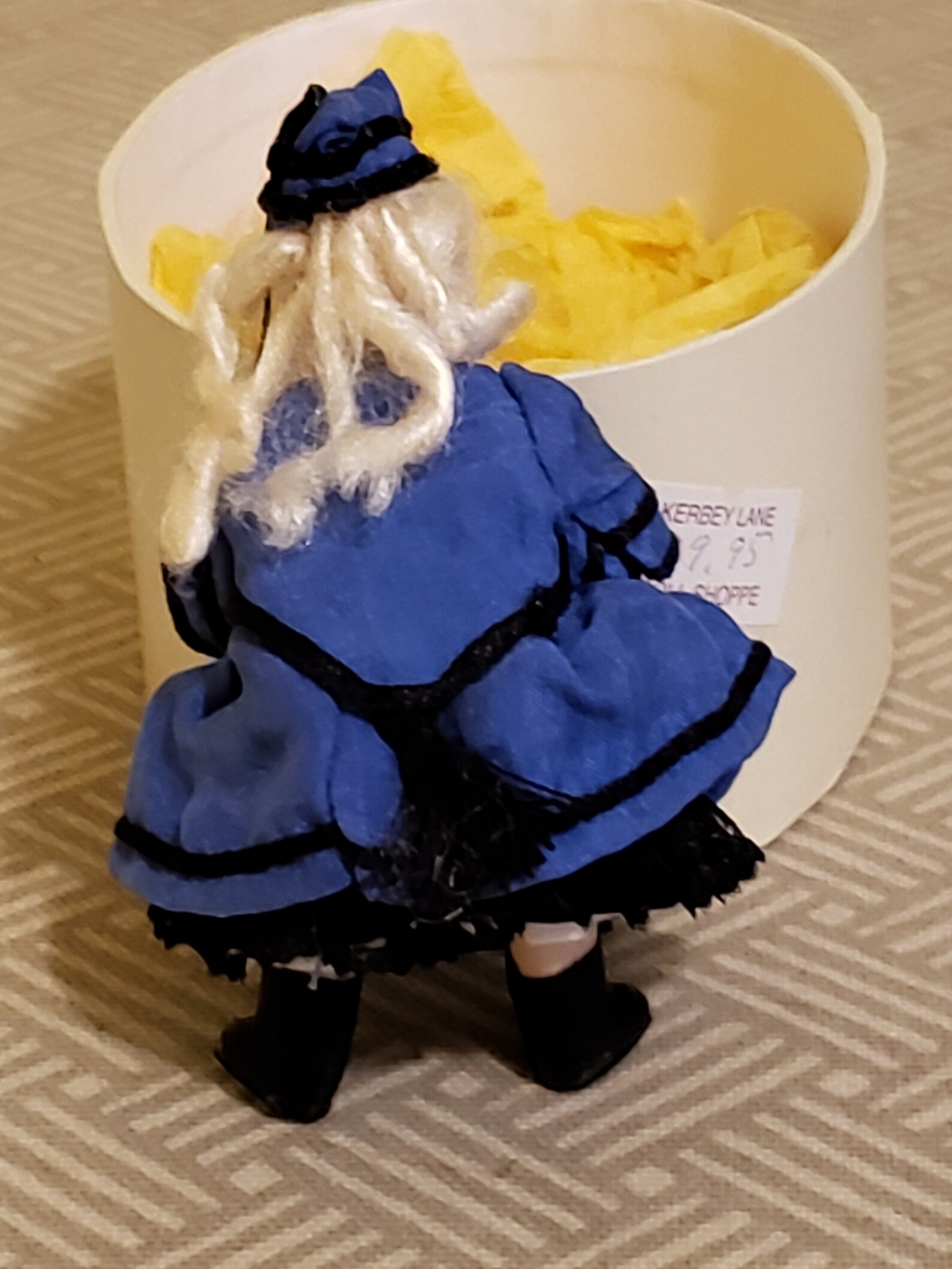 The Palmary Collection Three Heart Porcelain Miniature Doll - Etsy UK