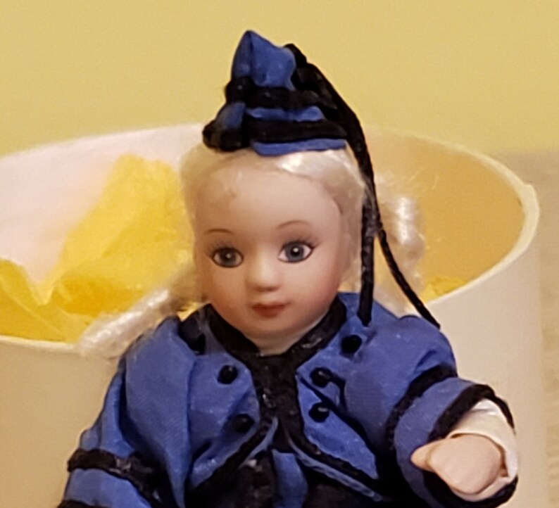 The Palmary Collection Three Heart Porcelain Miniature Doll - Etsy Hong ...